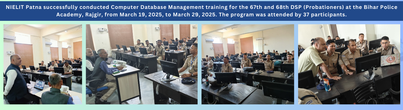 Government of India : National Institute of Electronics & Information ...