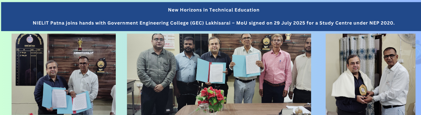 Government of India : National Institute of Electronics & Information ...