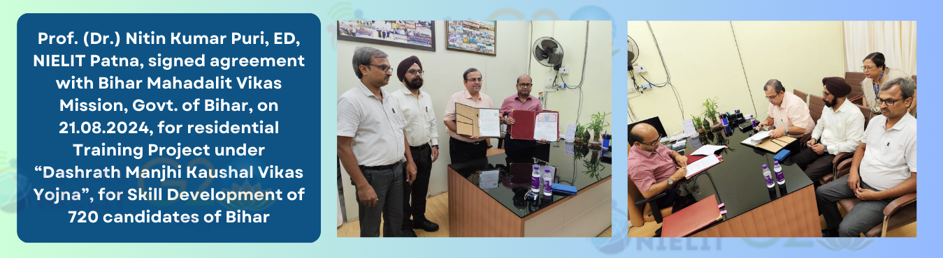 Government of India : National Institute of Electronics & Information ...