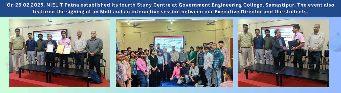 Government of India : National Institute of Electronics & Information ...