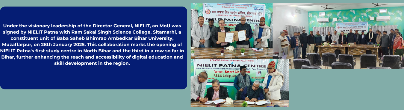 Government of India : National Institute of Electronics & Information ...