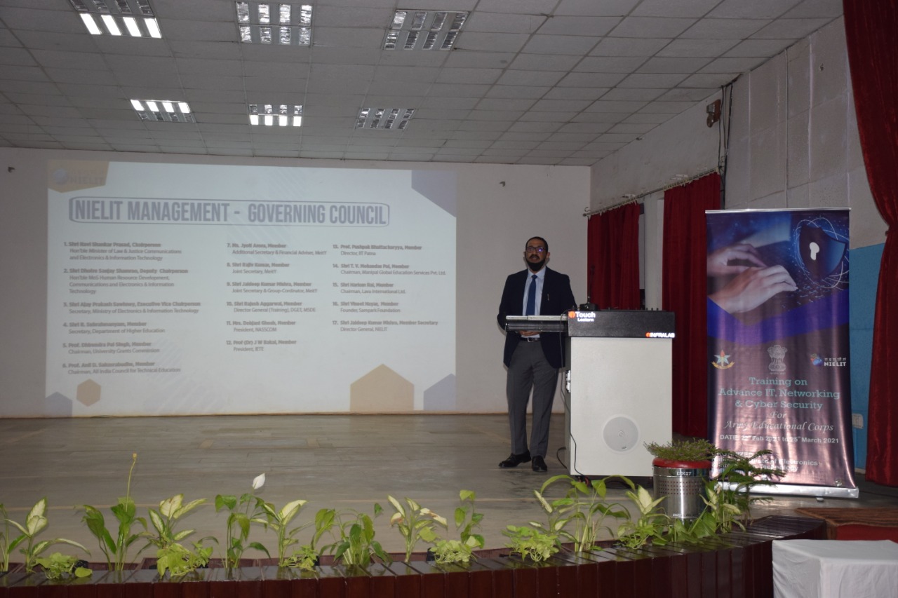 Government of India : National Institute of Electronics & Information ...